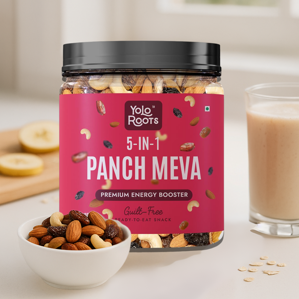 Panchmeva Dry Fruits Mix (250g) Date Bites – Yolo Roots